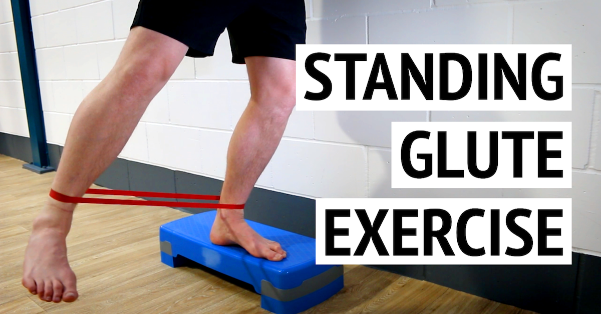 Standing Glutes Exercise: Clock-Face Drill
