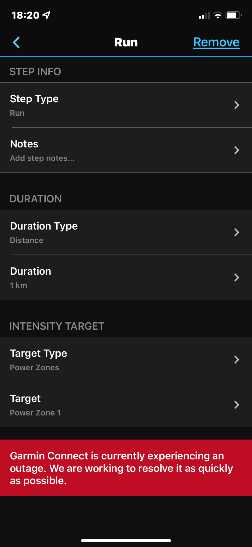 Garmin Running Power - now on Connect Workouts