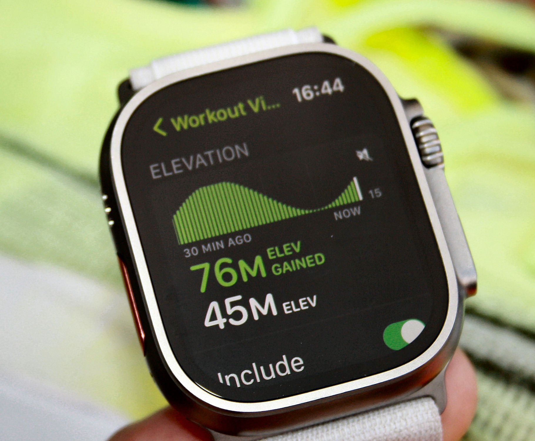 Apple adds Walking Power to Outdoor Ultra Runs