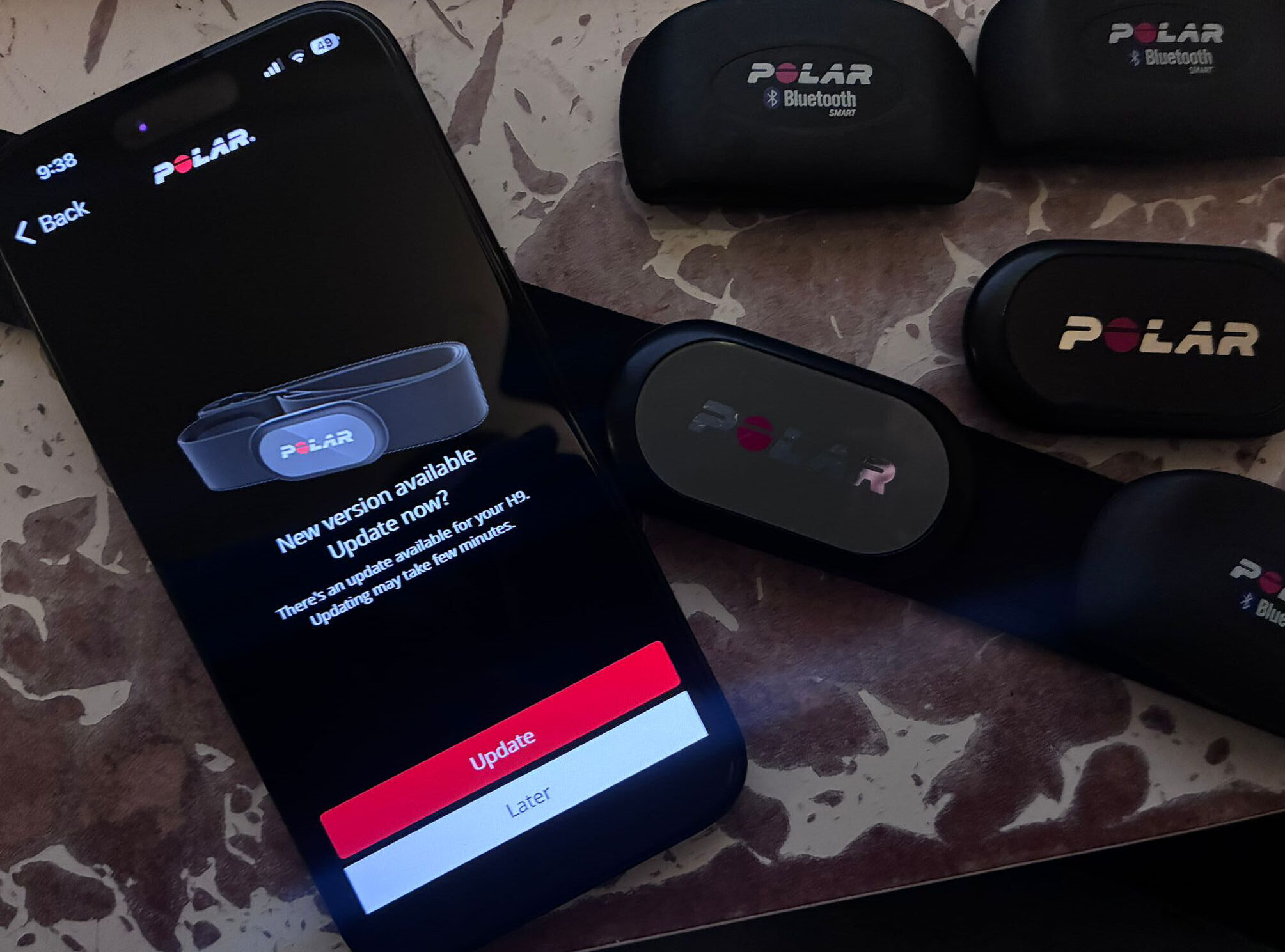 Polar H10 and H9 Heart Rate Straps Get Performance and Power Updates