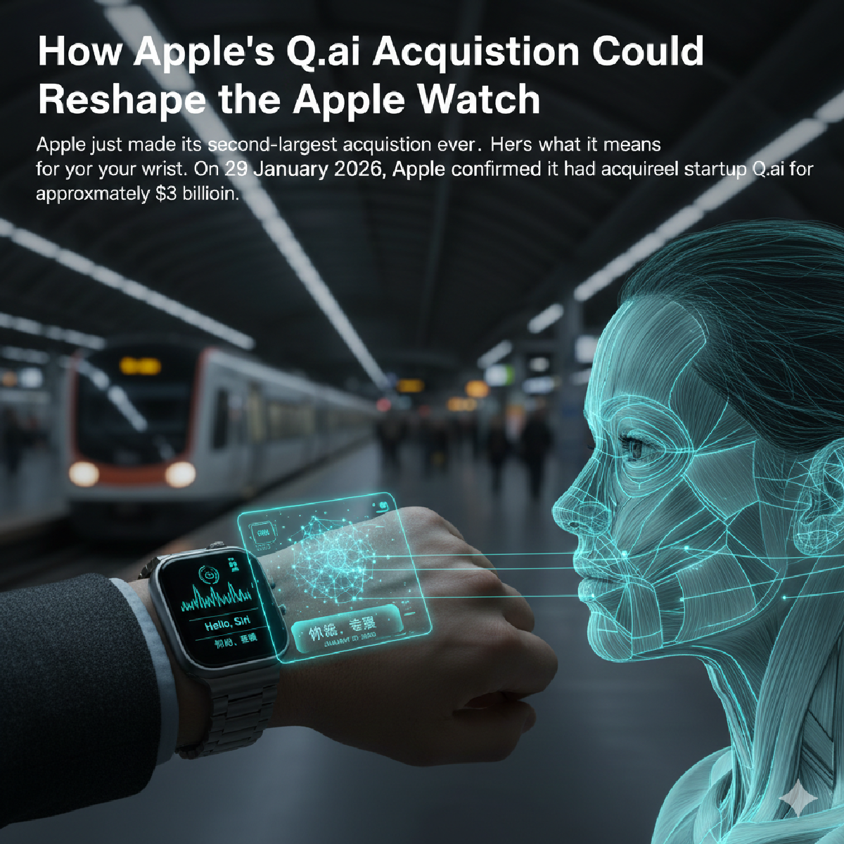 Apple's Q.ai Acquisition Will Reshape the Apple Watch - How and Why